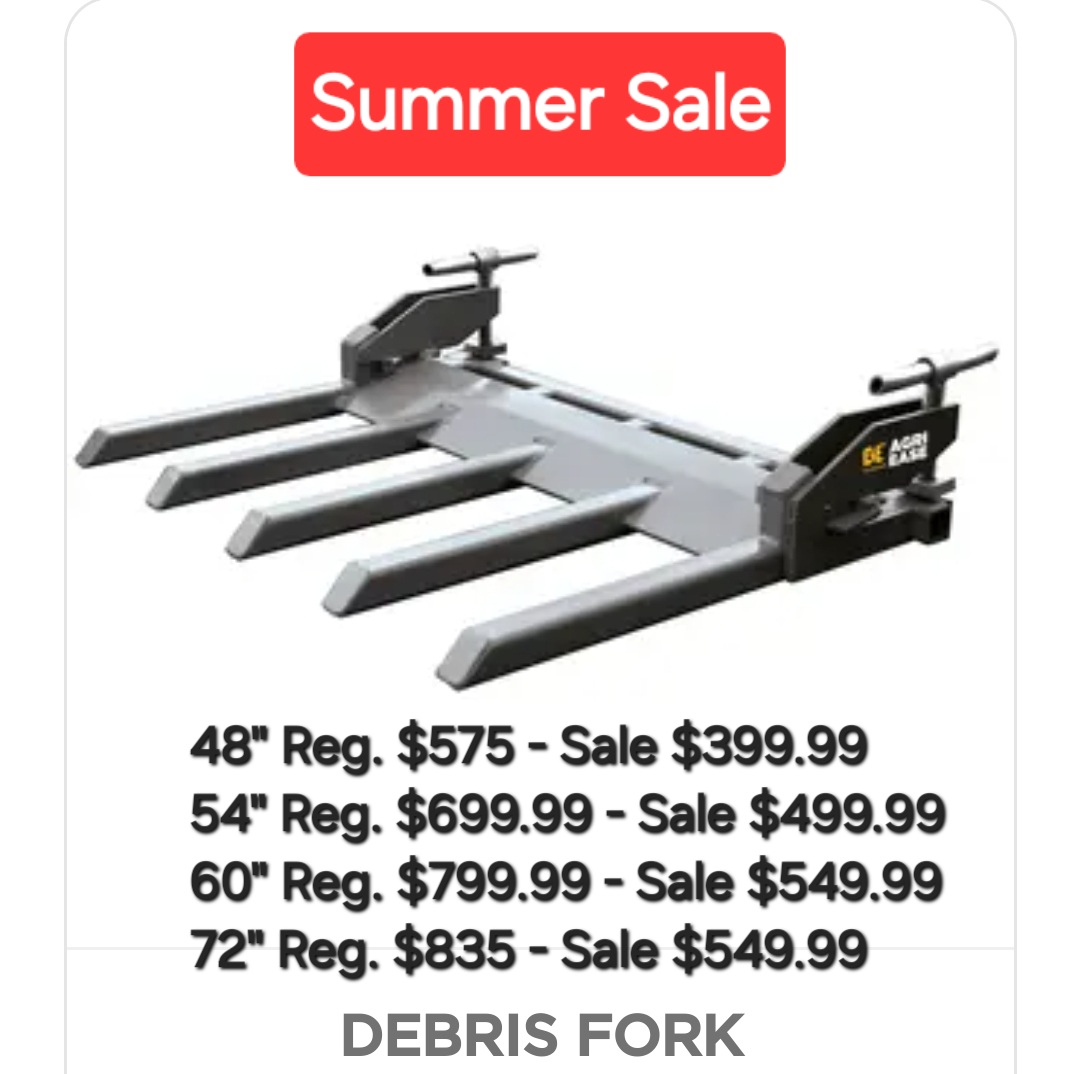 Debris Fork Attachments **SALE**