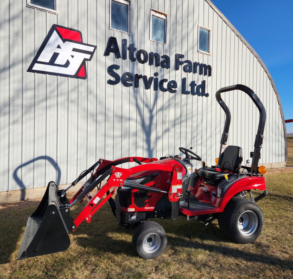 Altona Farm Service is Manitoba’s Authorized TYM Tractor Dealer