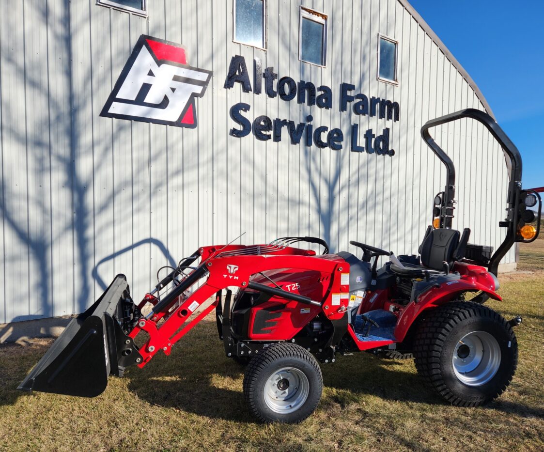 Altona Farm Service is Manitoba’s Authorized TYM Tractor Dealer