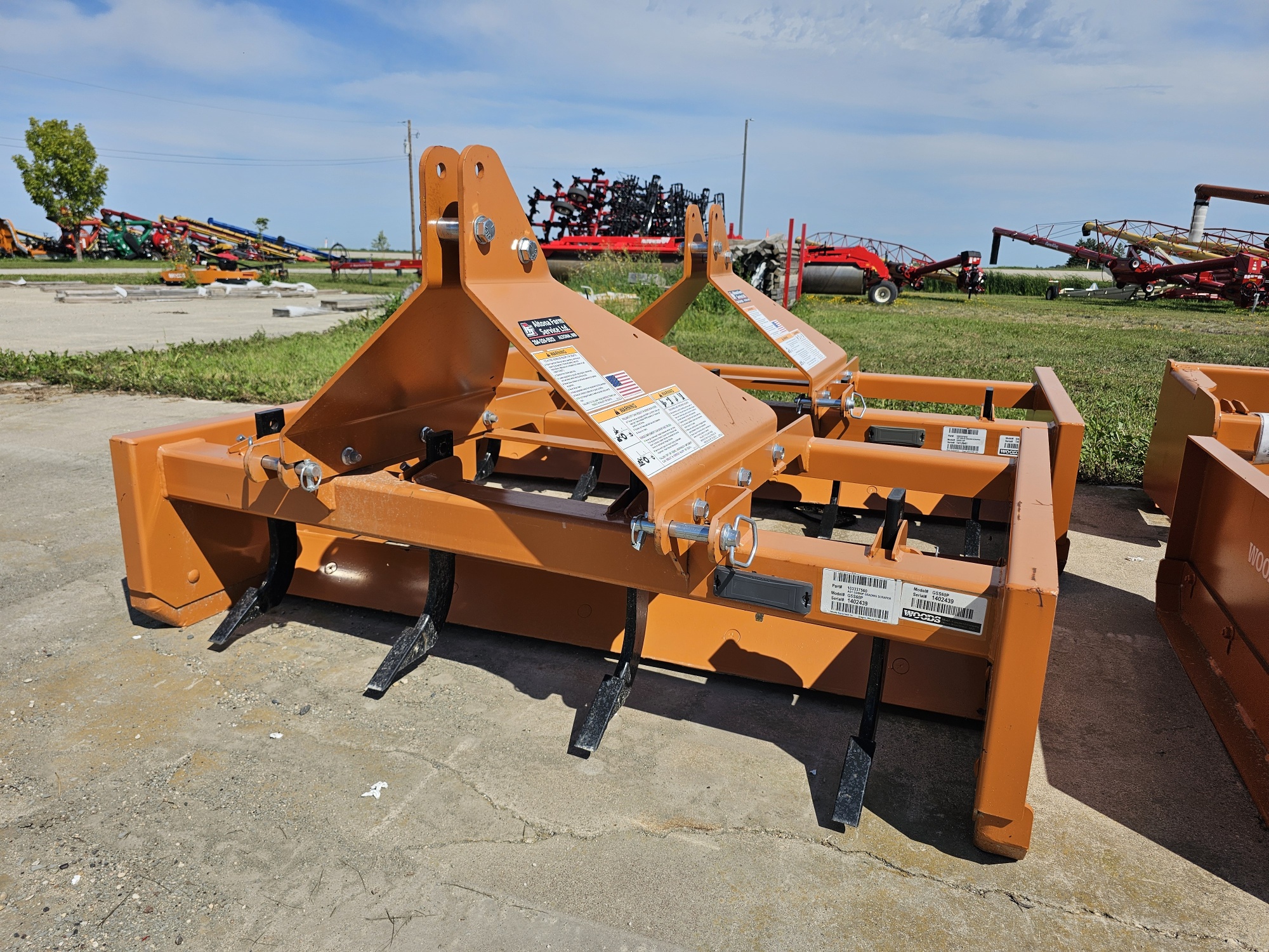 Grader Scraper for Sale | Woods GSS60P at Altona Farm