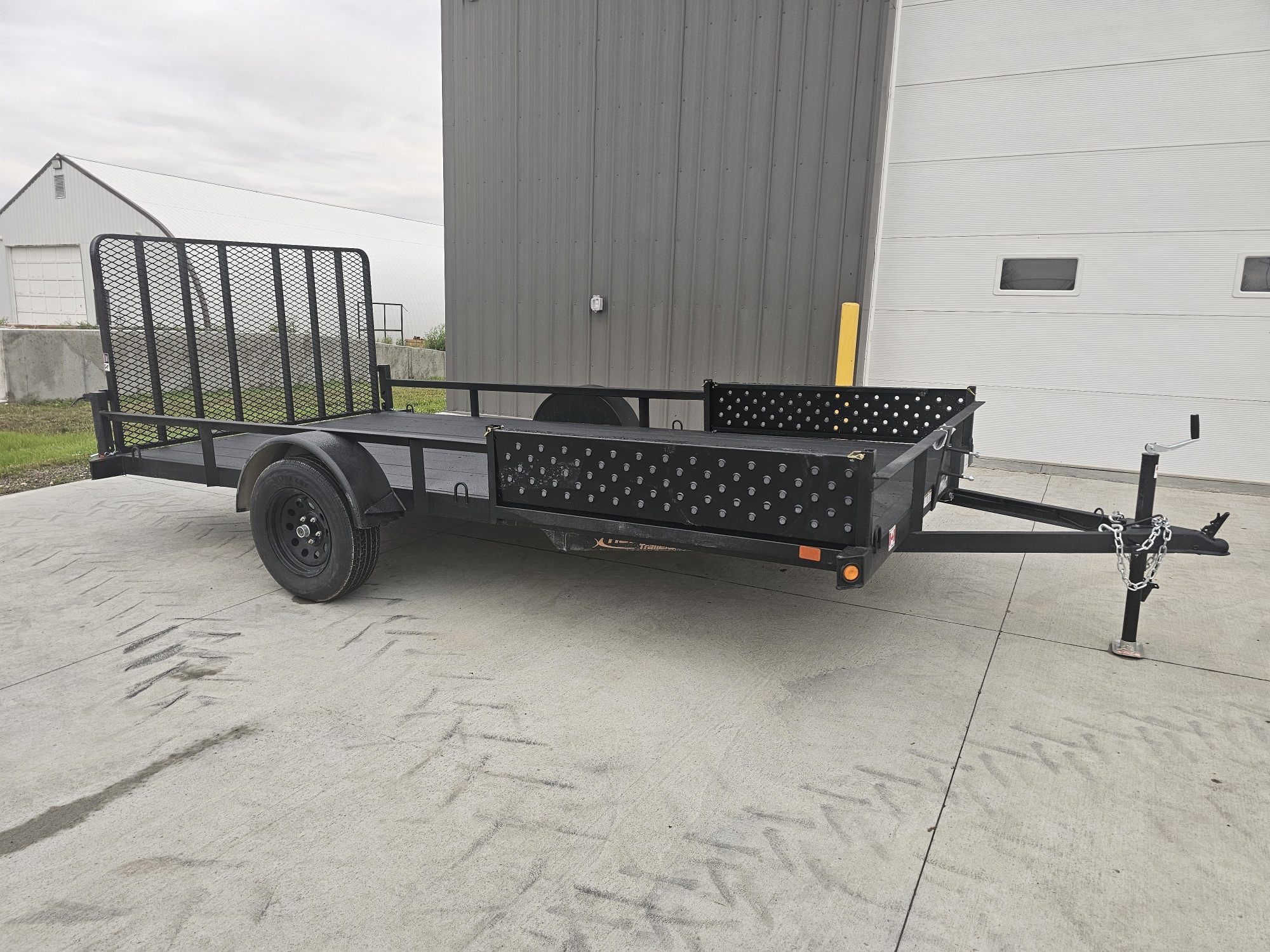 2026 Rainbow 7' X 14' Ramp Side Utility Trailer